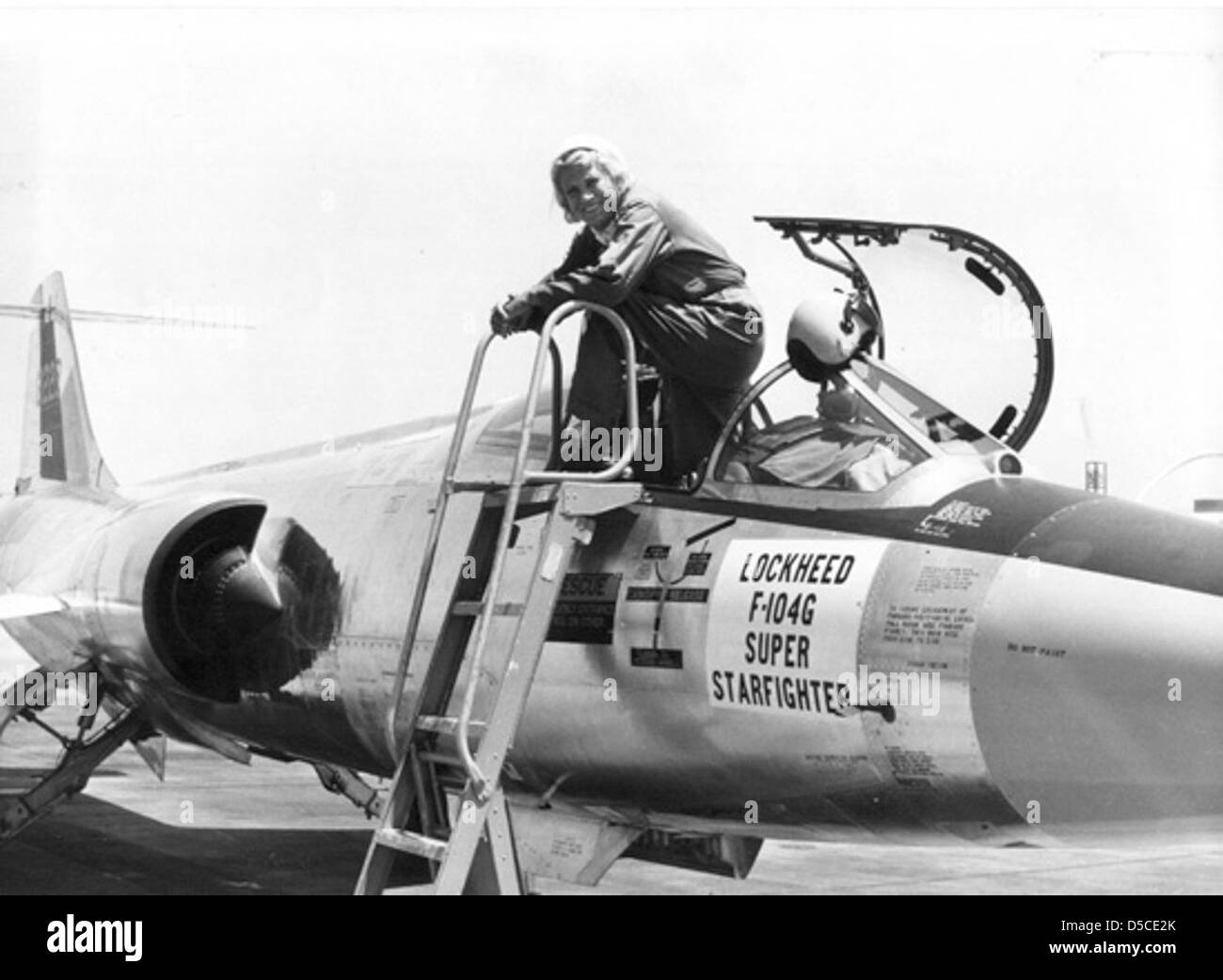 Jacqueline Cochrane, a pioneering aviator, is featured in the SDASM ...