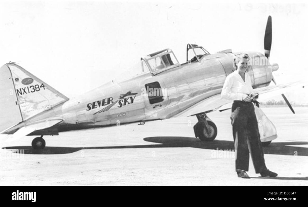 Jacqueline Cochrane, a pioneering aviator, is honored in the SDASM ...