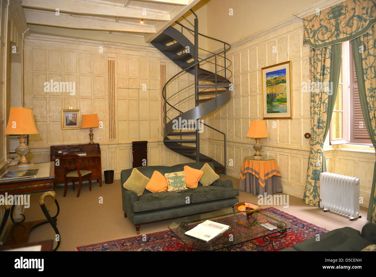 Suite at Xara Palace, boutique hotel, Mdina, Malta Stock Photo - Alamy