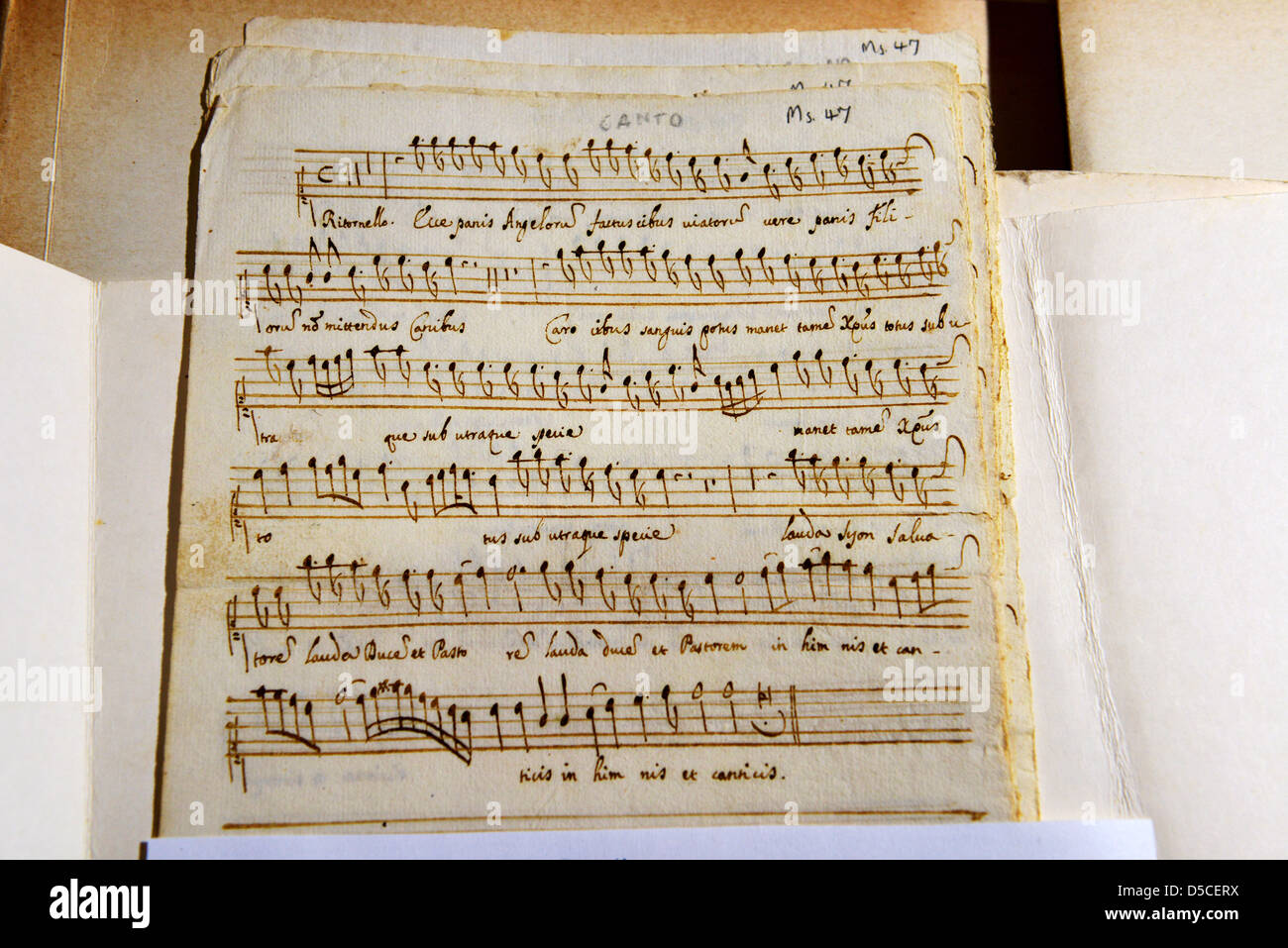 Hand written manuscript hi-res stock photography and images - Alamy