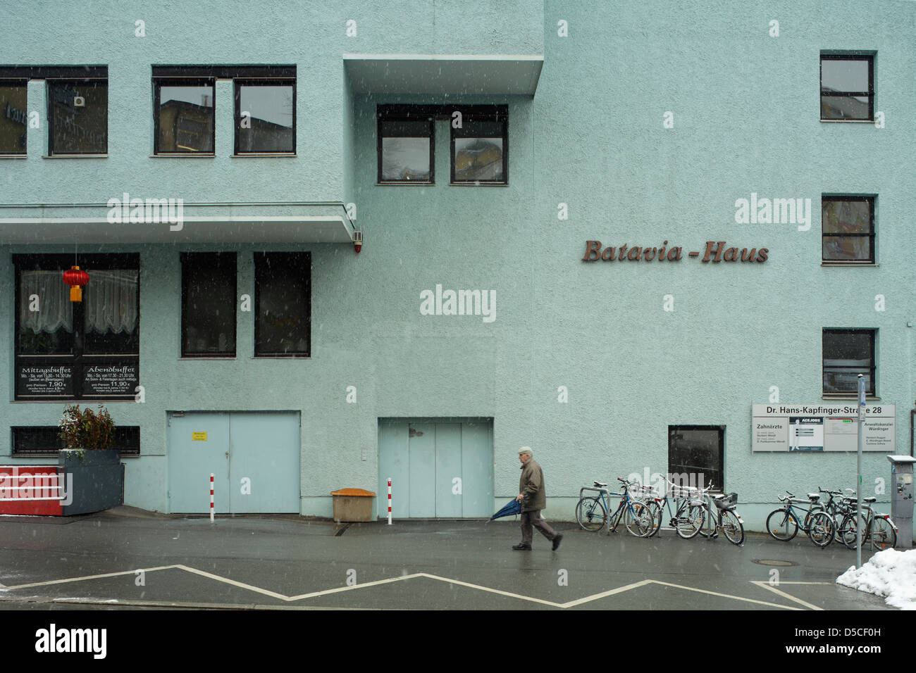 Passau, Germany facade of Batavia house in Passau Stock Photo - Alamy
