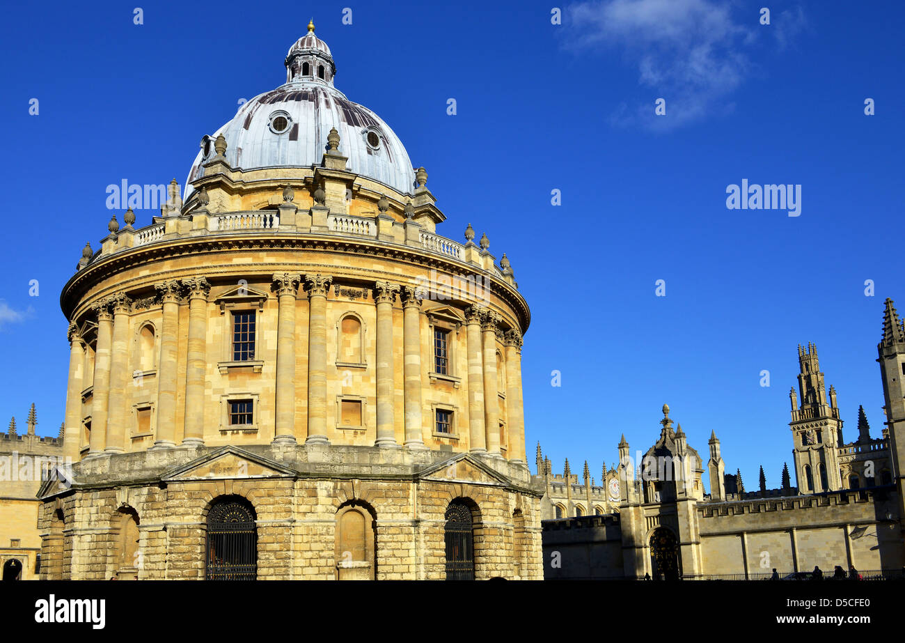 Radcliffe Camera, Radcliffe Science Library, reading room which is part ...