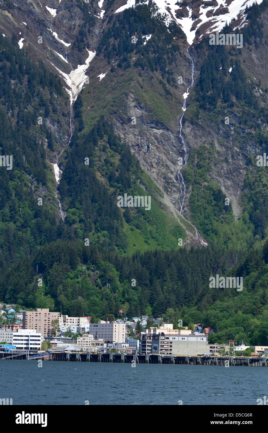 The city of Juneau, Alaska Stock Photo - Alamy
