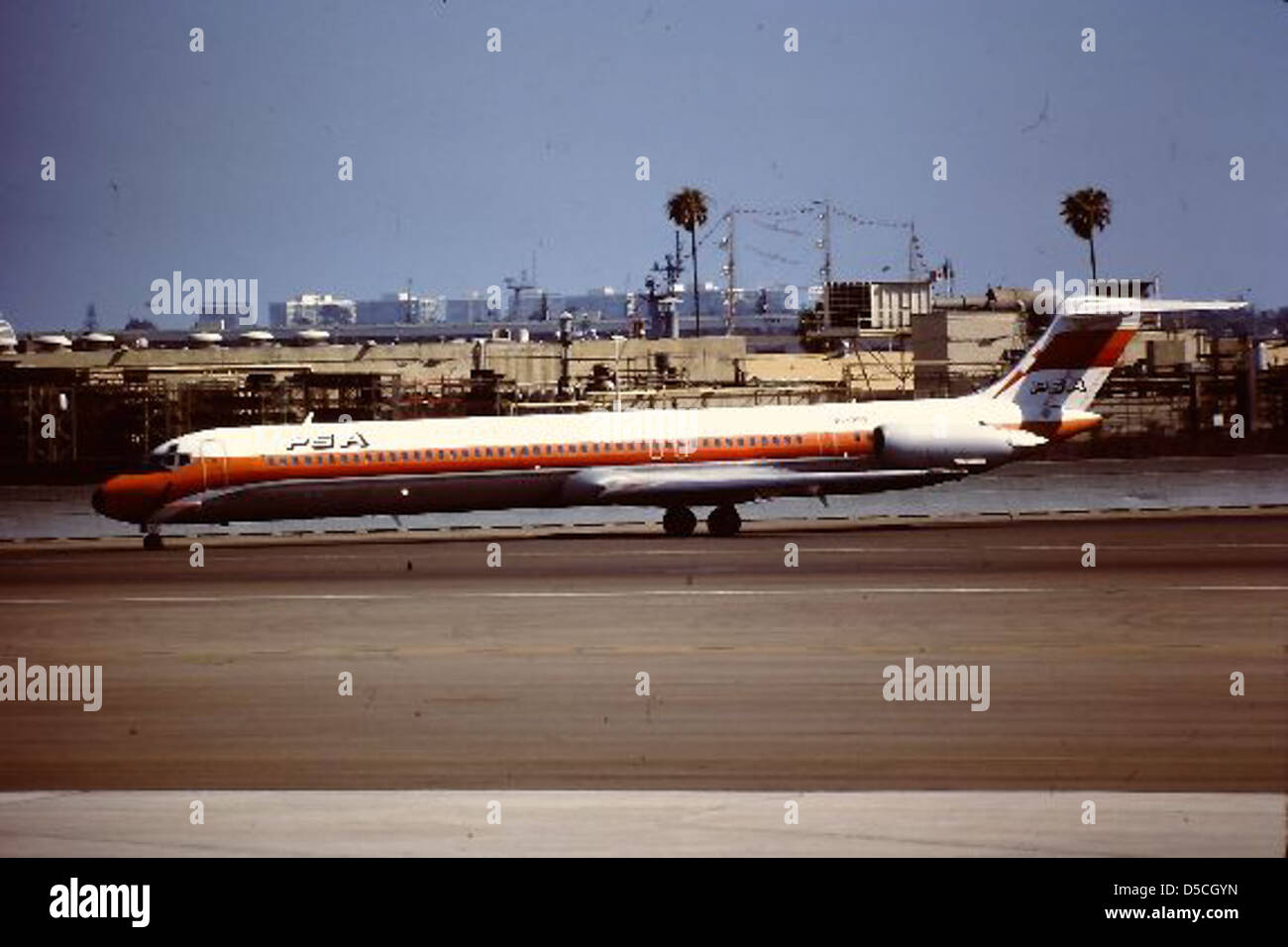 The Douglas DC-9, tail number N949PS, is a historic commercial aircraft ...