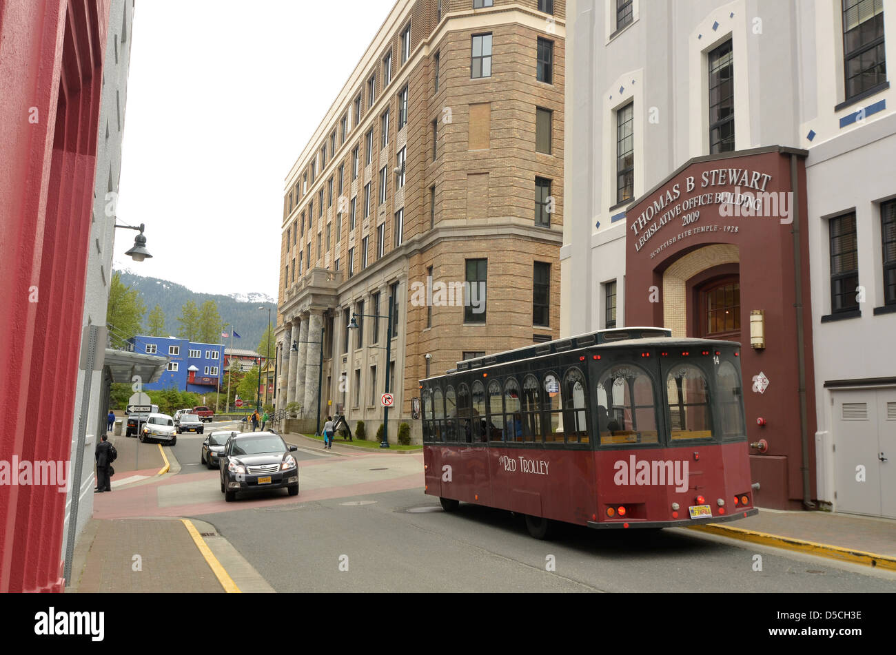Alaska state capital building juneau hi-res stock photography and ...
