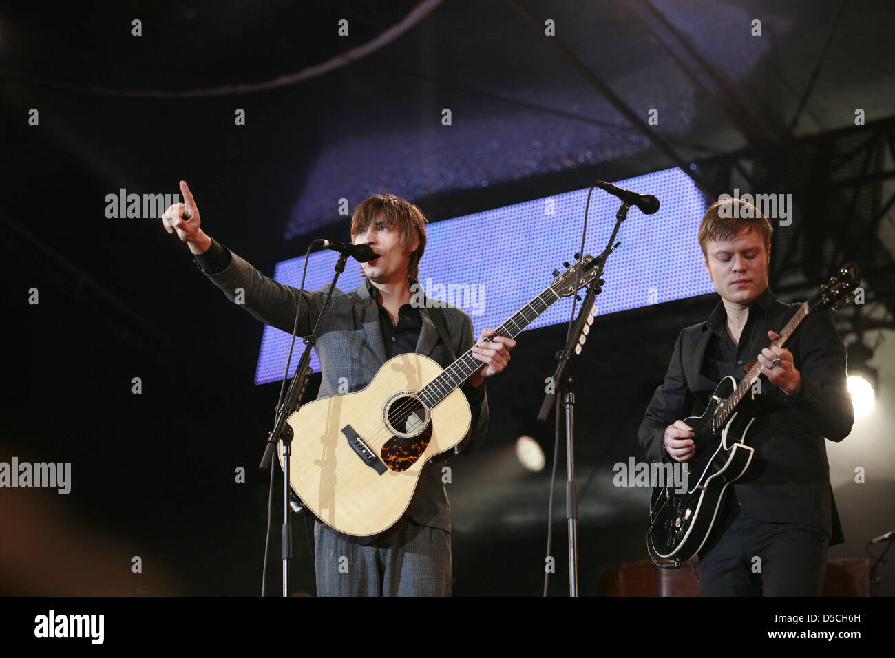 Bjoern Dixgard and Gustaf Noren at Coke Sound Up Festival at ...