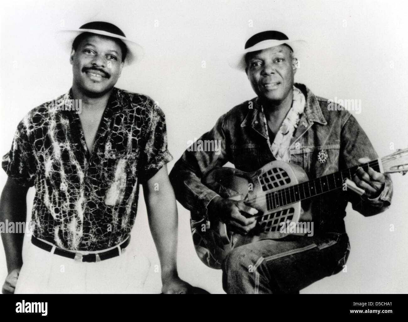 CEPHAS AND WIGGINS Promotional photo of US acoustic blue duo with Phil ...
