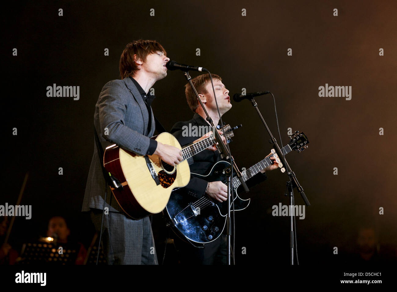 Bjoern Dixgard and Gustaf Noren at Coke Sound Up Festival at ...