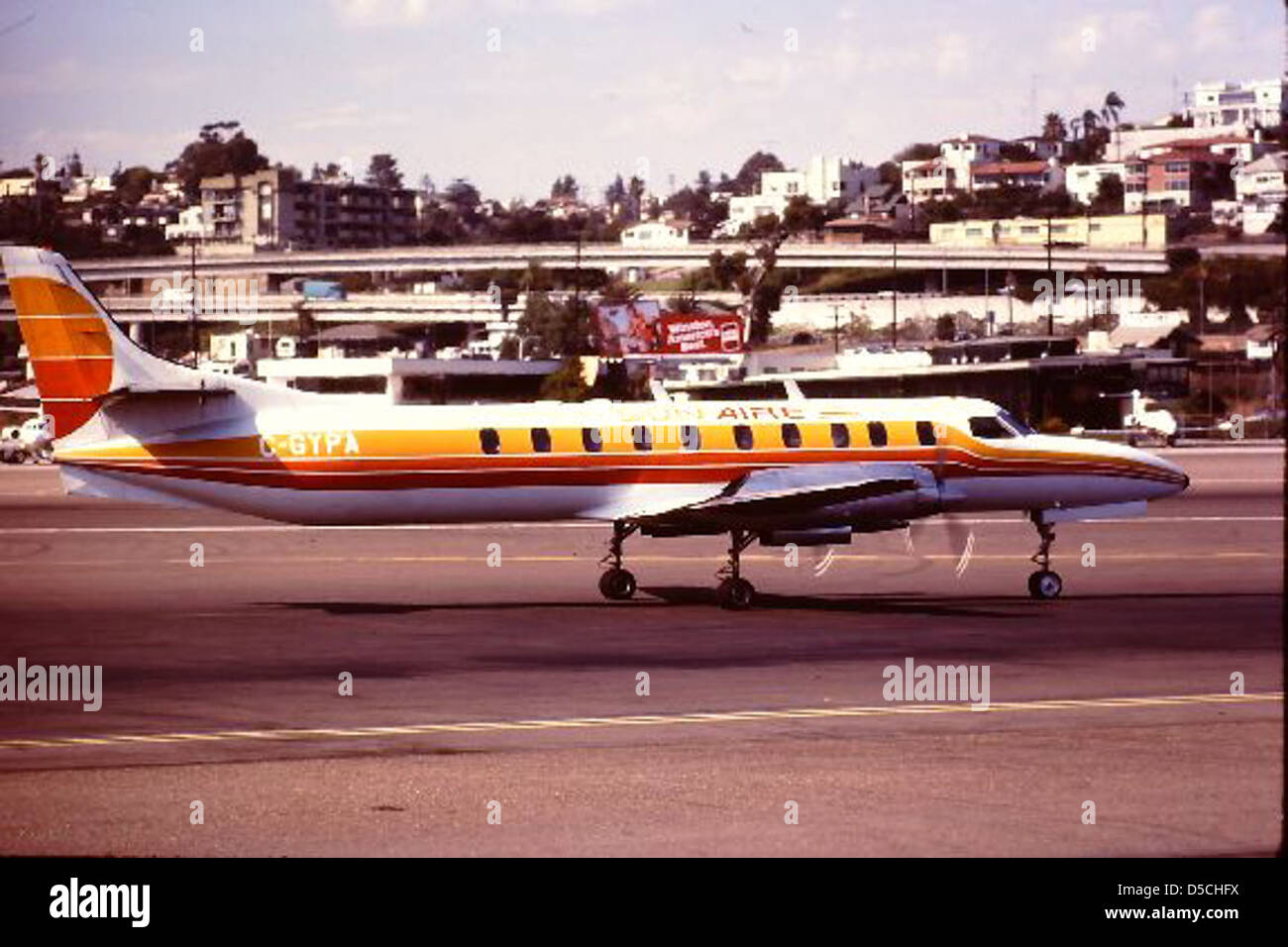 The British Aerospace BAe Jetstream C-GYPA is a twin-turboprop aircraft ...