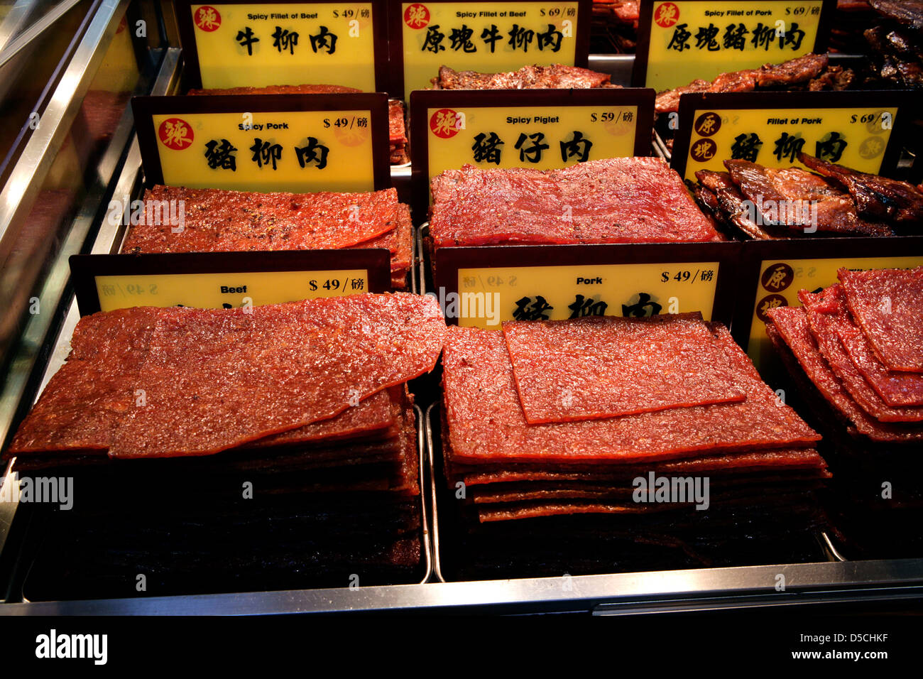 Display sale meats hi-res stock photography and images - Alamy
