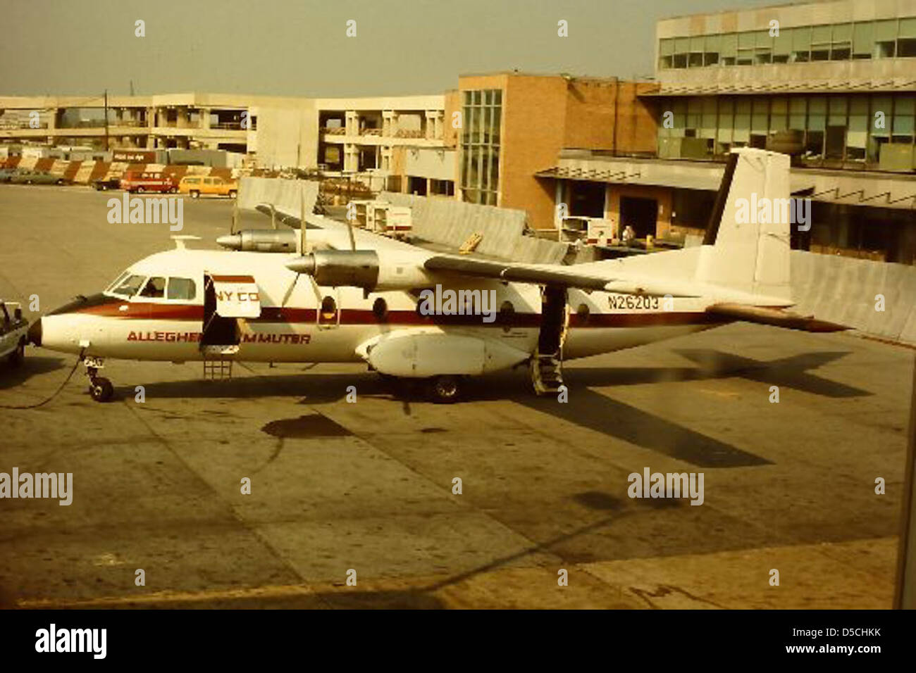 The Nord Aviation N-262A, N26203, is a twin-engine turboprop aircraft ...
