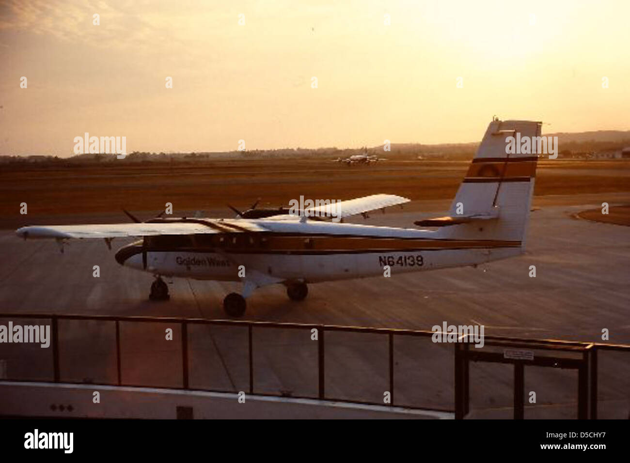 The De Havilland Canada DHC-6 Twin Otter, registered N64139, is a ...