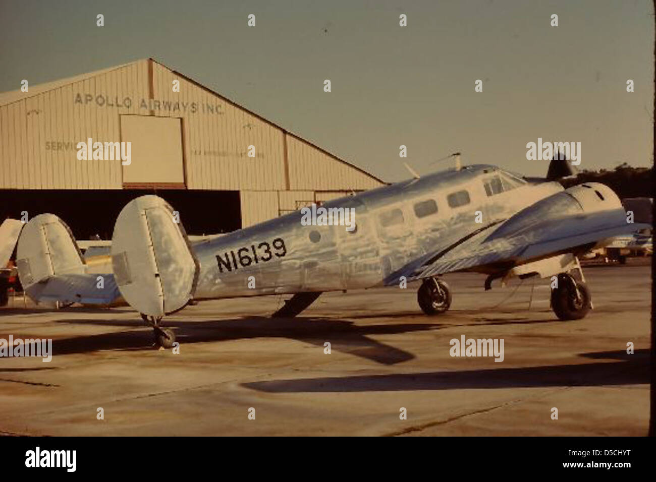 Beech 18 aircraft hi-res stock photography and images - Alamy