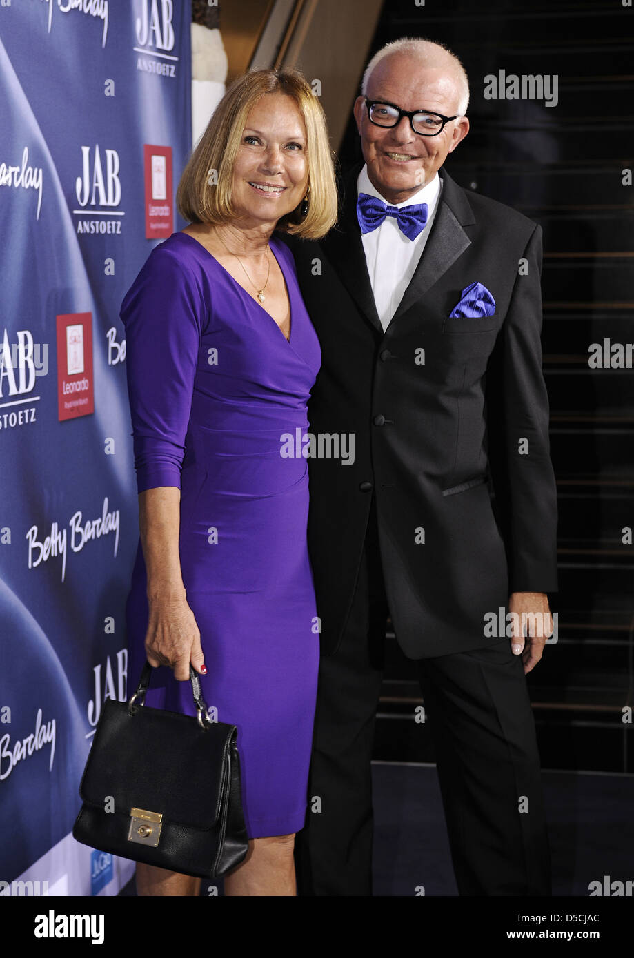 Sybille Beckenbauer and Philipp Keller at Charity Night with commission ...