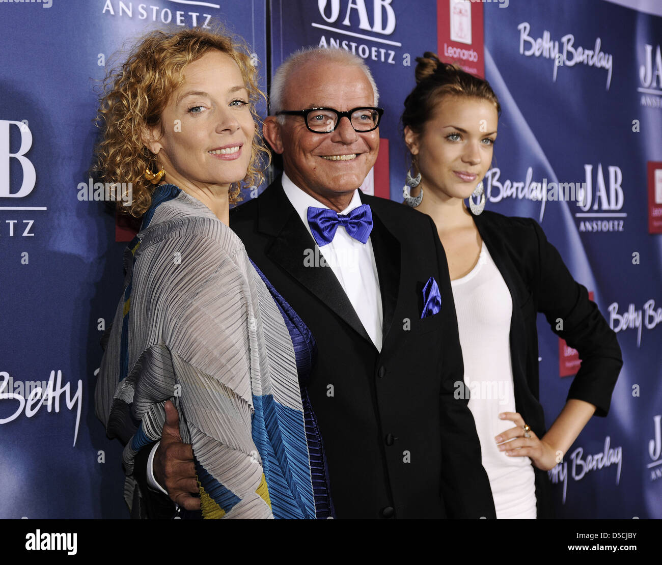 Katja Riemann Philipp Keller and Paula Riemann at Charity Night with ...