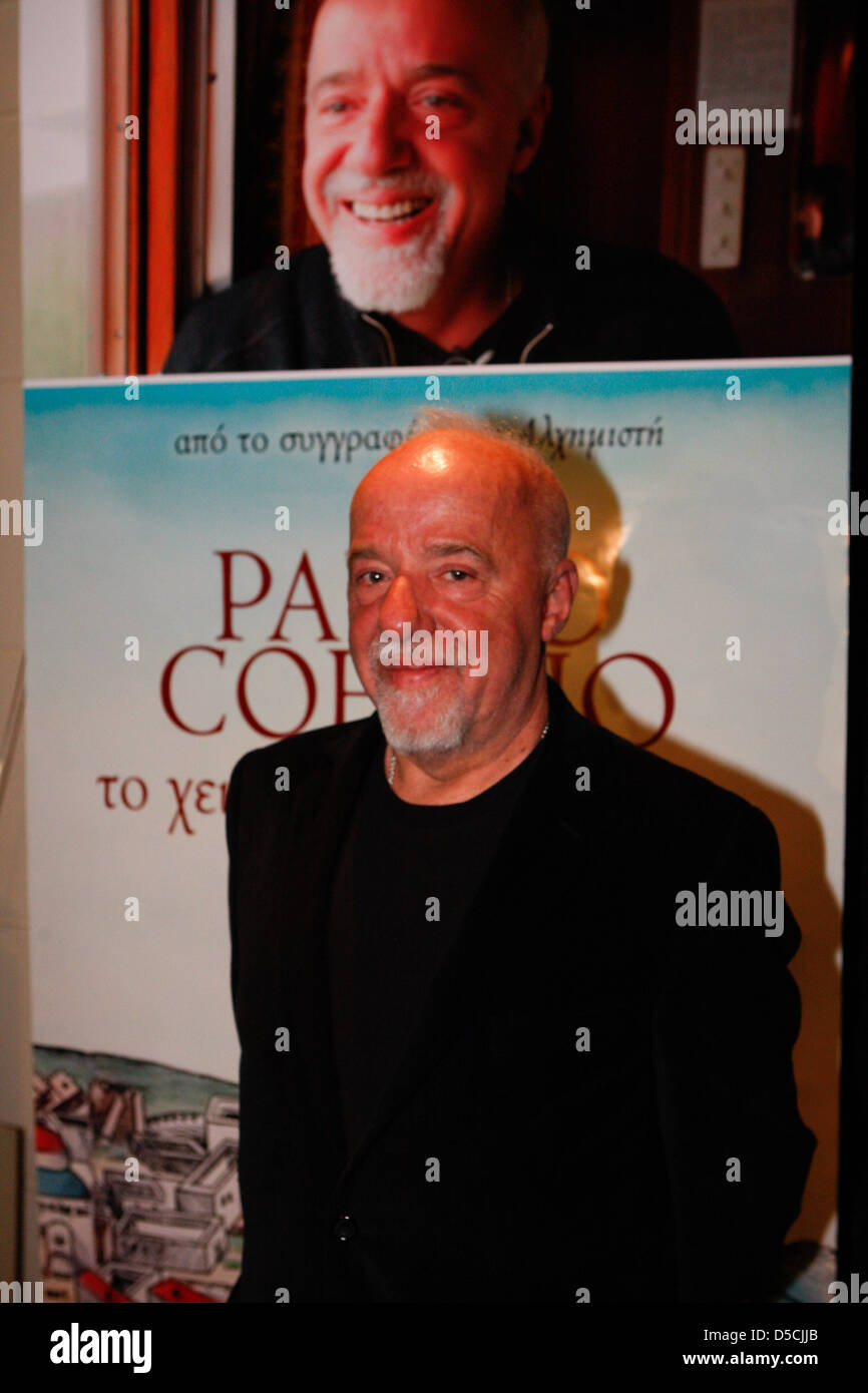 Author PAULO COELHO presents his new book, "Manuscript Found in Accra ...