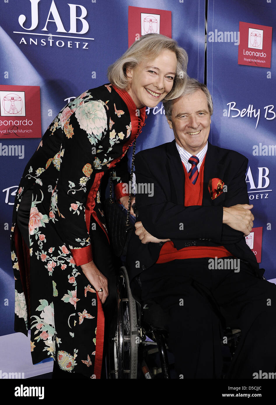 Peter Prinz zu Hohenlohe and his wife Uschi Prinzessin zu Hohenlohe at ...