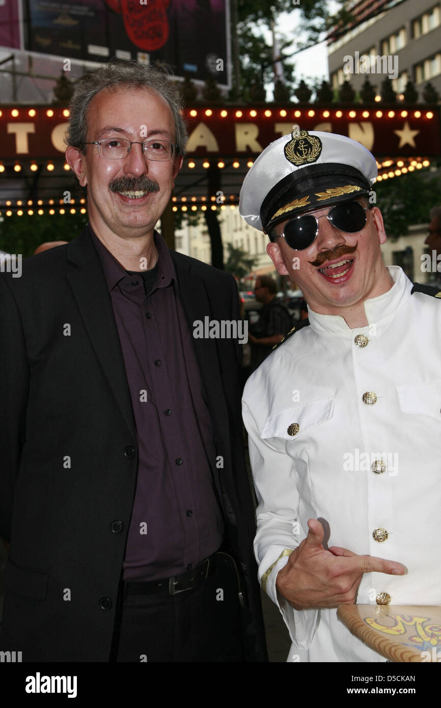 Dr. Christian Hanke and Guest at the premiere of rock variete show ...