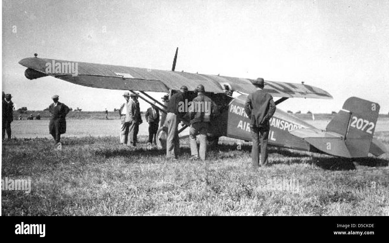 The Ryan aircraft model from 1926, part of the SDASM collection ...