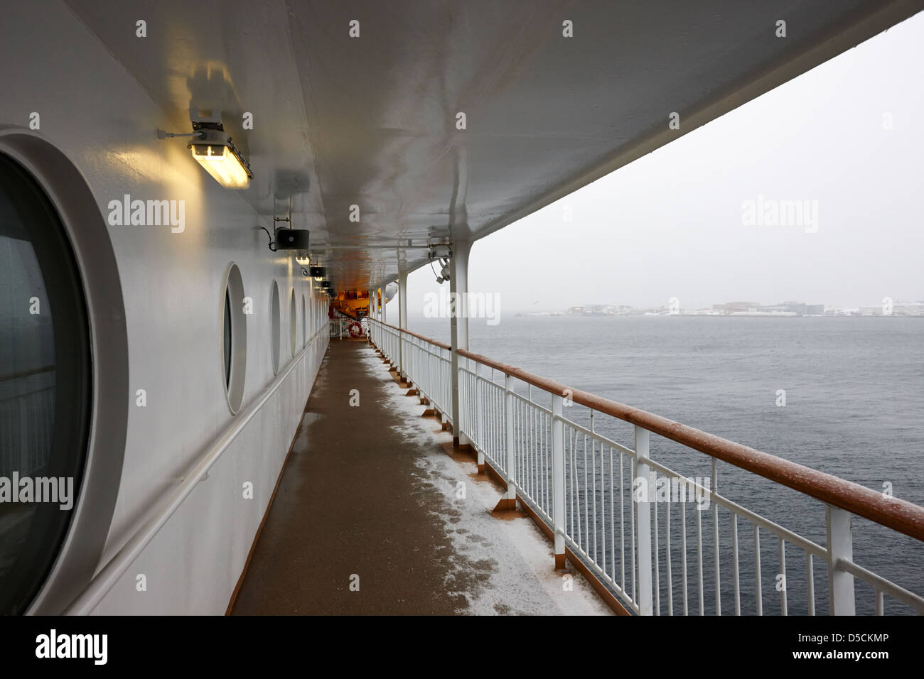 Cruise ship walkway High Resolution Stock Photography and Images - Alamy