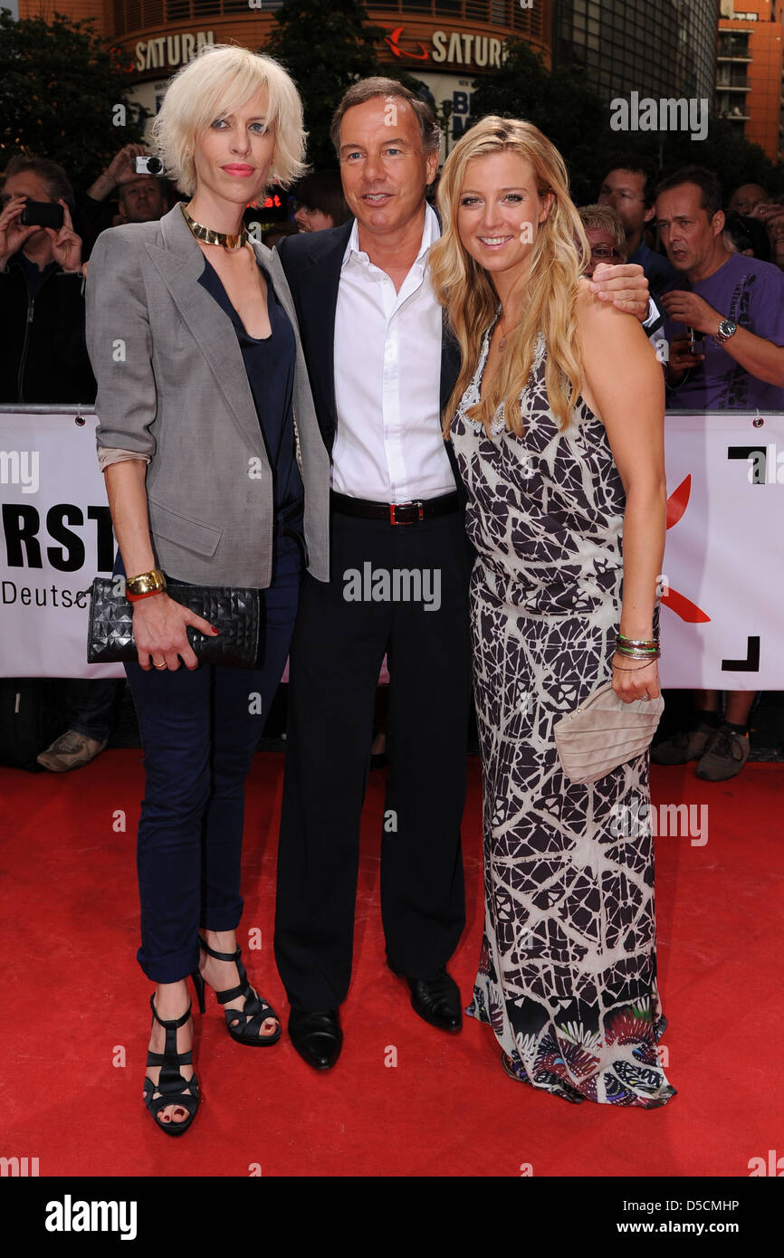 Katja Hofmann and Nico Hofmann and Nina Eichinger at the First Steps Awards at Theater am ...