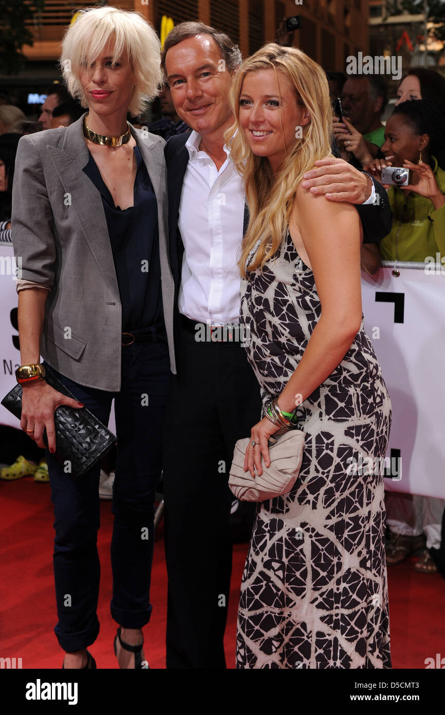 Katja Hofmann and Nico Hofmann and Nina Eichinger at the First Steps Awards at Theater am ...