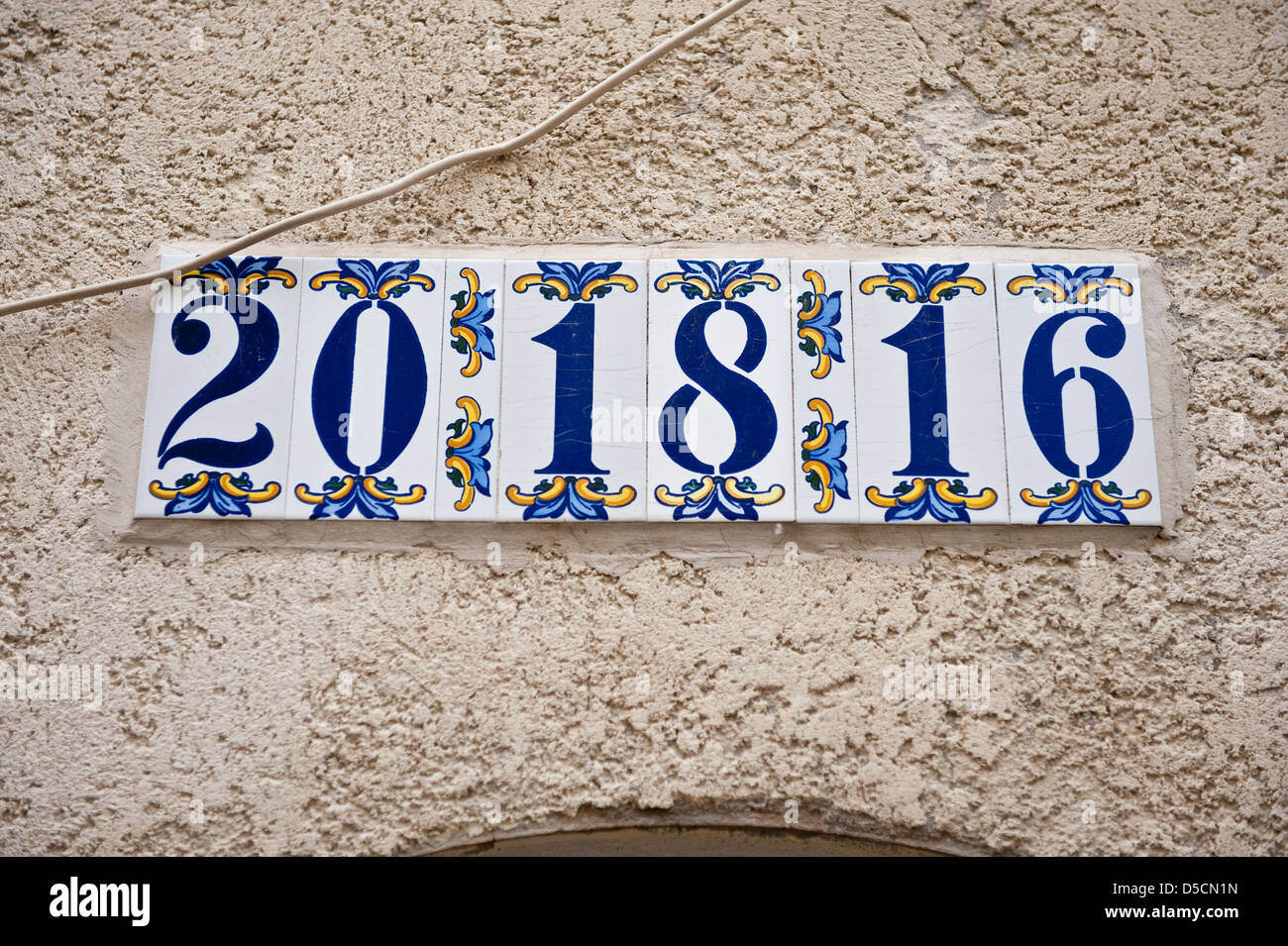 House numbers hi-res stock photography and images - Alamy