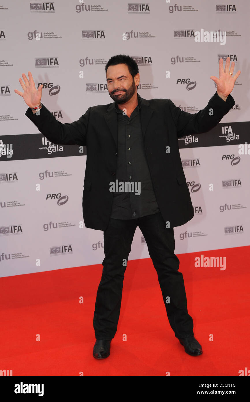 Marian Gold (Singer Alpahville) at the opening of the IFA International ...