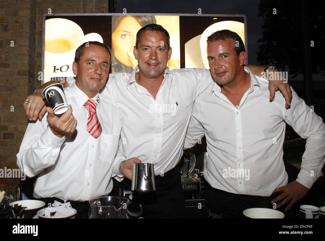 Thorsten Eisenbeiser, Christian Kahrmann, Frank Wodrig at the Victress ...