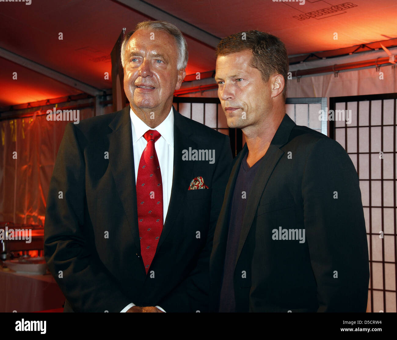 Bernd Neumann and Til Schweiger at 'Medianight' Berlin-Brandenburg 2011 ...