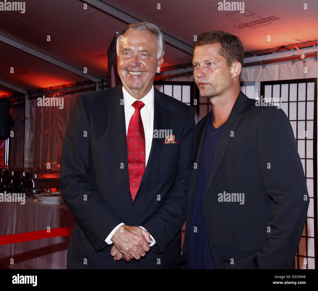 Bernd Neumann and Til Schweiger at 'Medianight' Berlin-Brandenburg 2011 ...