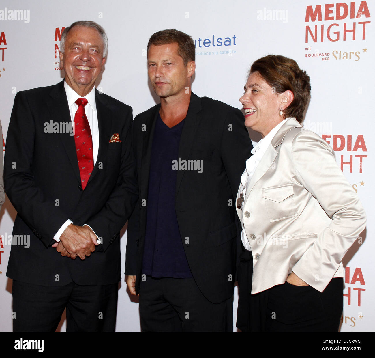 Bernd Neumann, Til Schweiger and Kirsten Niehuus at 'Medianight' Berlin ...