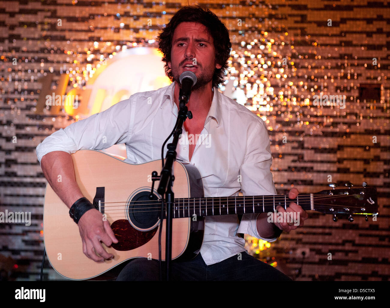 Tom Beck at "Pinktober" benefit at Hard Rock Hotel Berlin. Berlin ...