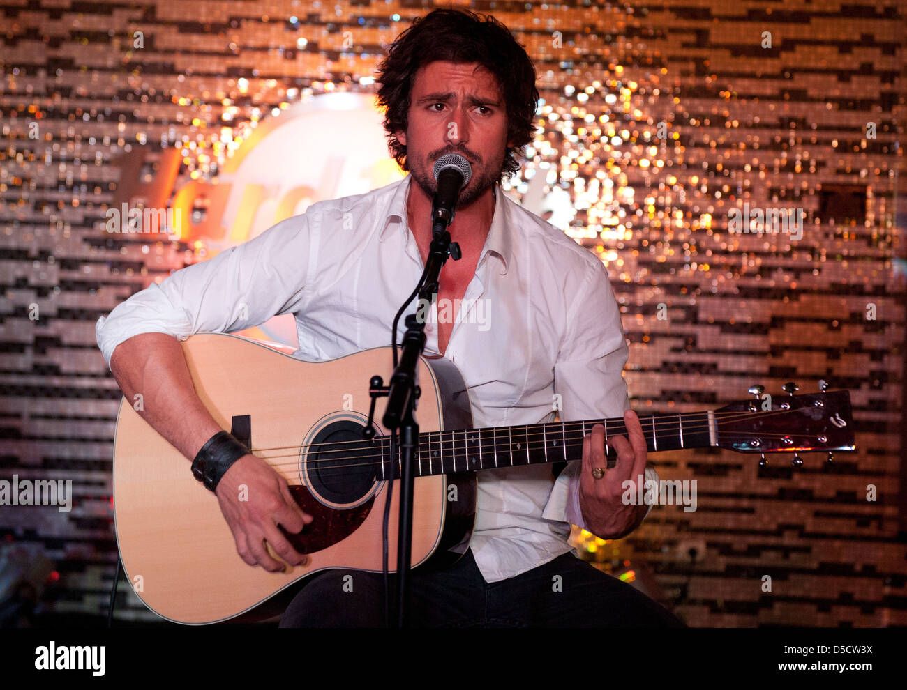 Tom Beck at "Pinktober" benefit at Hard Rock Hotel Berlin. Berlin ...