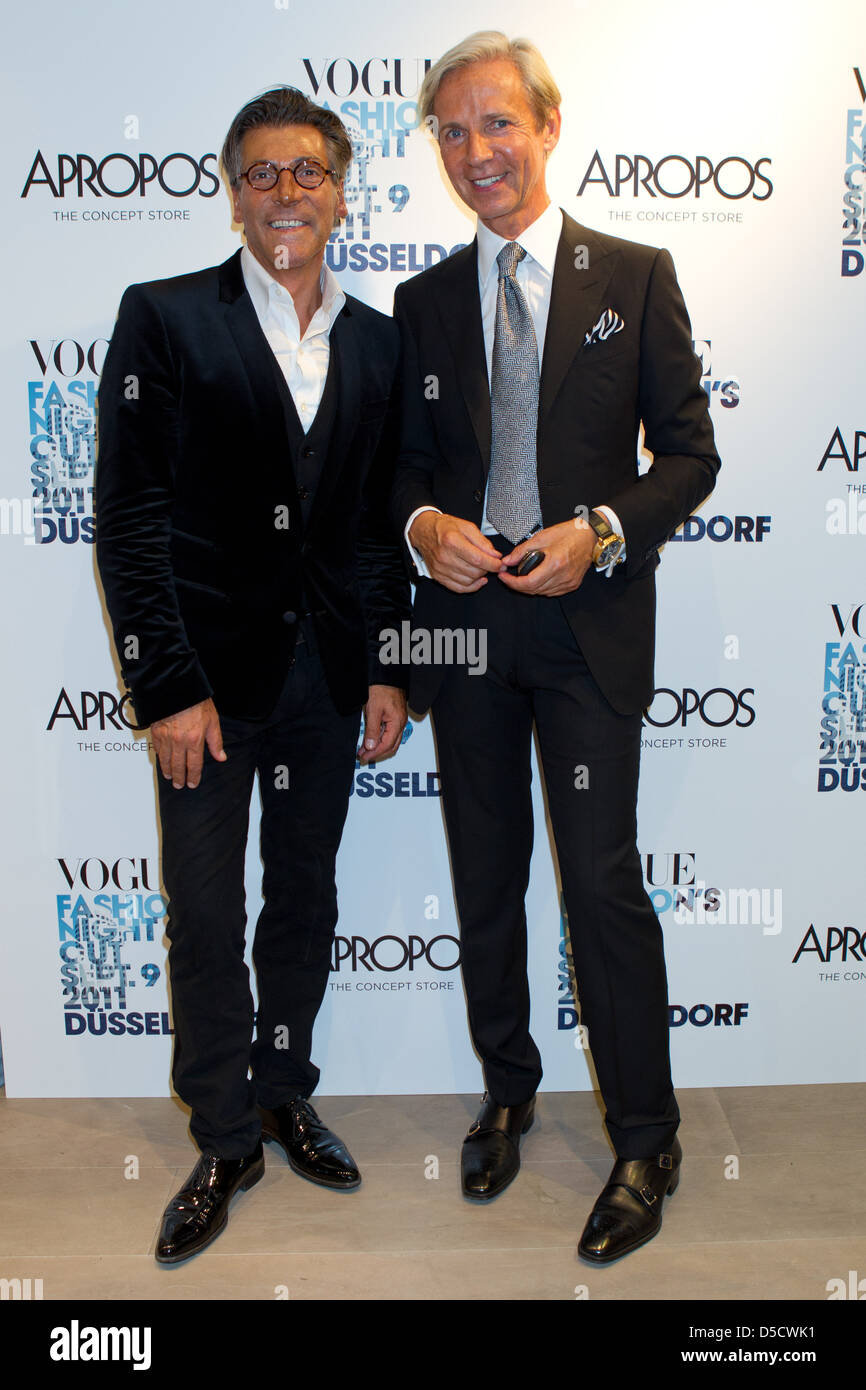 Klaus Ritzenhoefer, Daniel Riedo Vogue Fashion's Night Out - at Jades ...