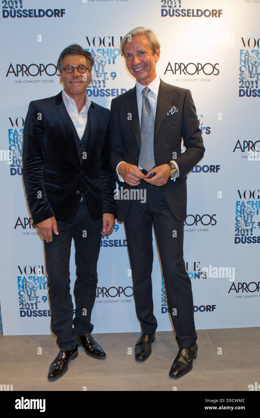 Klaus Ritzenhoefer, Daniel Riedo Vogue Fashion's Night Out - at Jades ...