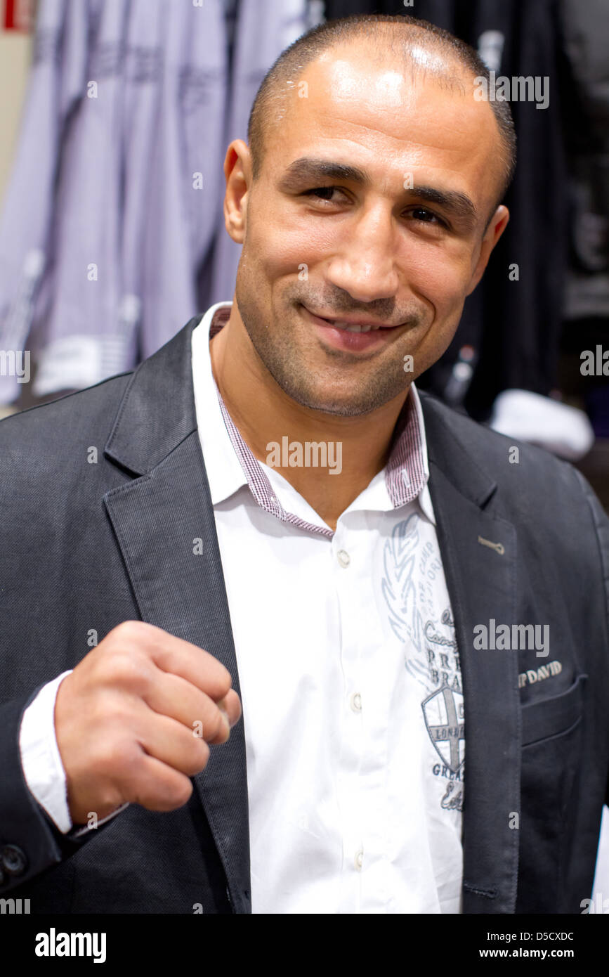 Arthur Abraham at a photocall for the menswear label Camp David at ...