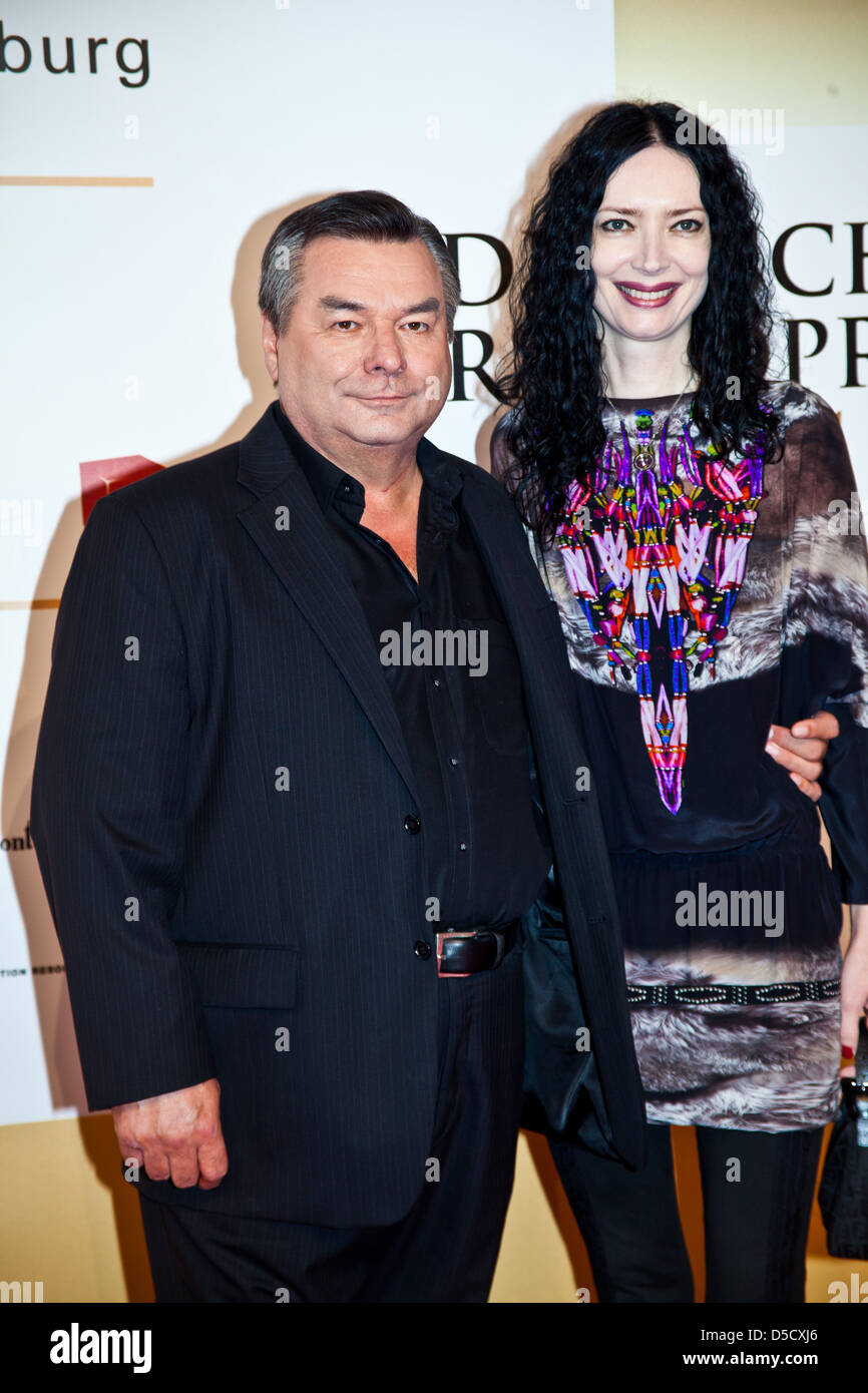 Waldemar Hartmann and wife Petra at the 2nd annual Deutscher Radiopreis ...