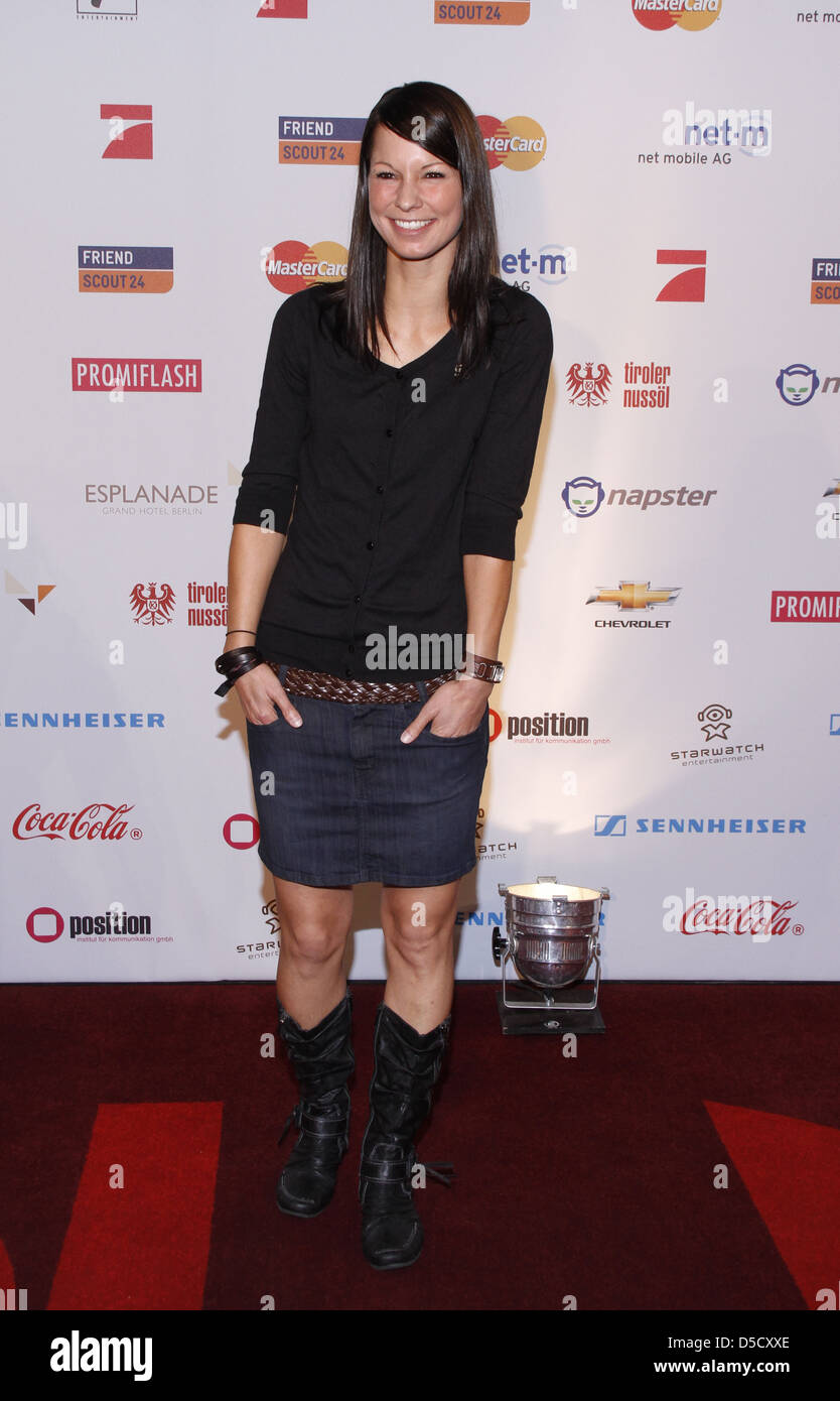 Christina Stuermer at the music meets media event at hotel Esplanade ...