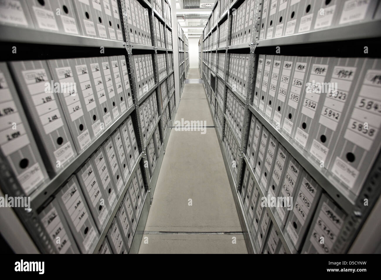 Berlin, Germany, open house at the Stasi Museum in Berlin Lichtenberg ...