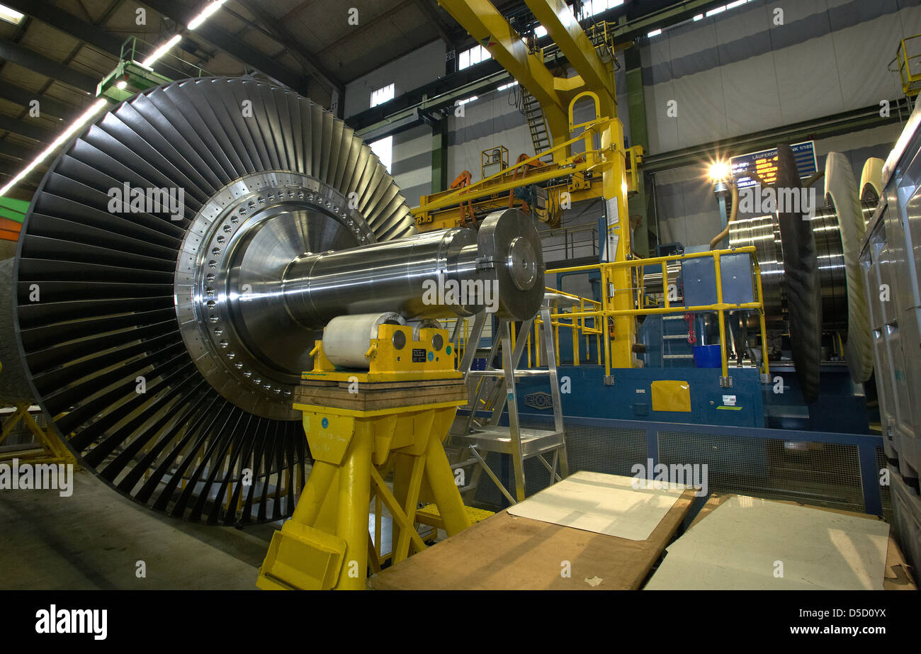 Berlin, Germany, nearly complete gas turbine gas turbine factory in ...