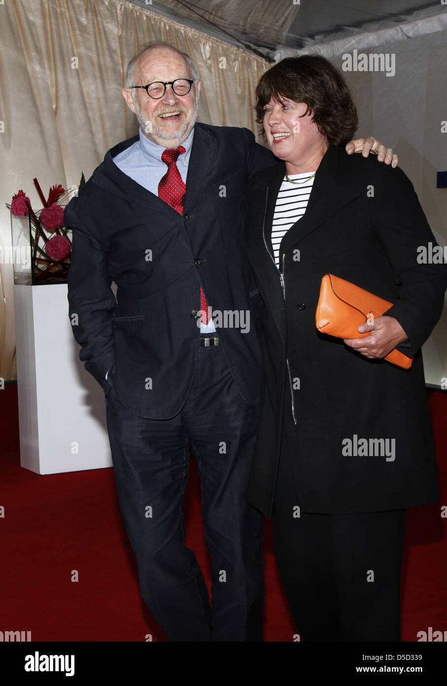 Juergen Flimm and Regina Ziegler at Bertelsmann Party 2011 at ...