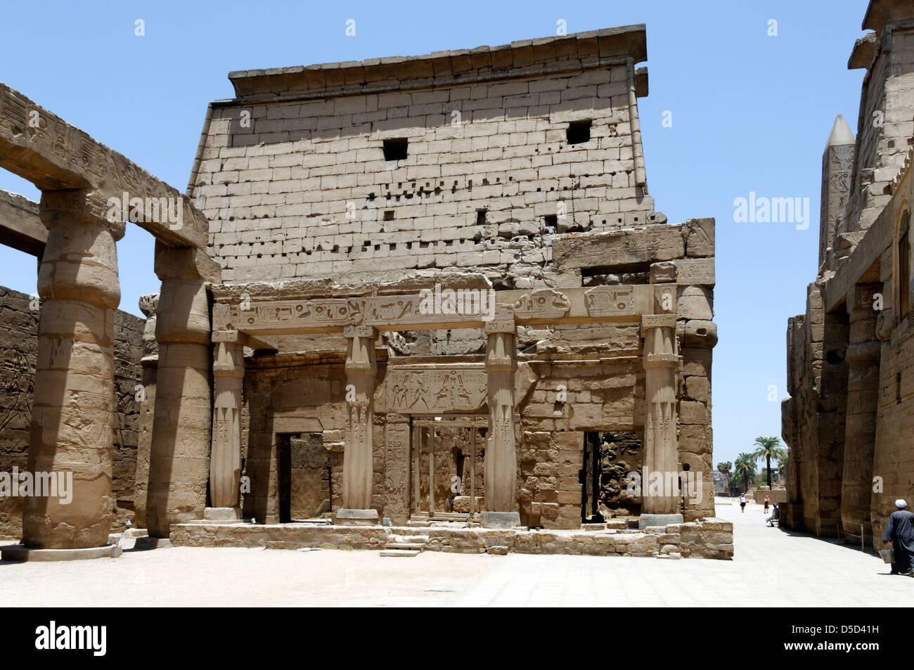 Pylon gateway of temple hi-res stock photography and images - Alamy