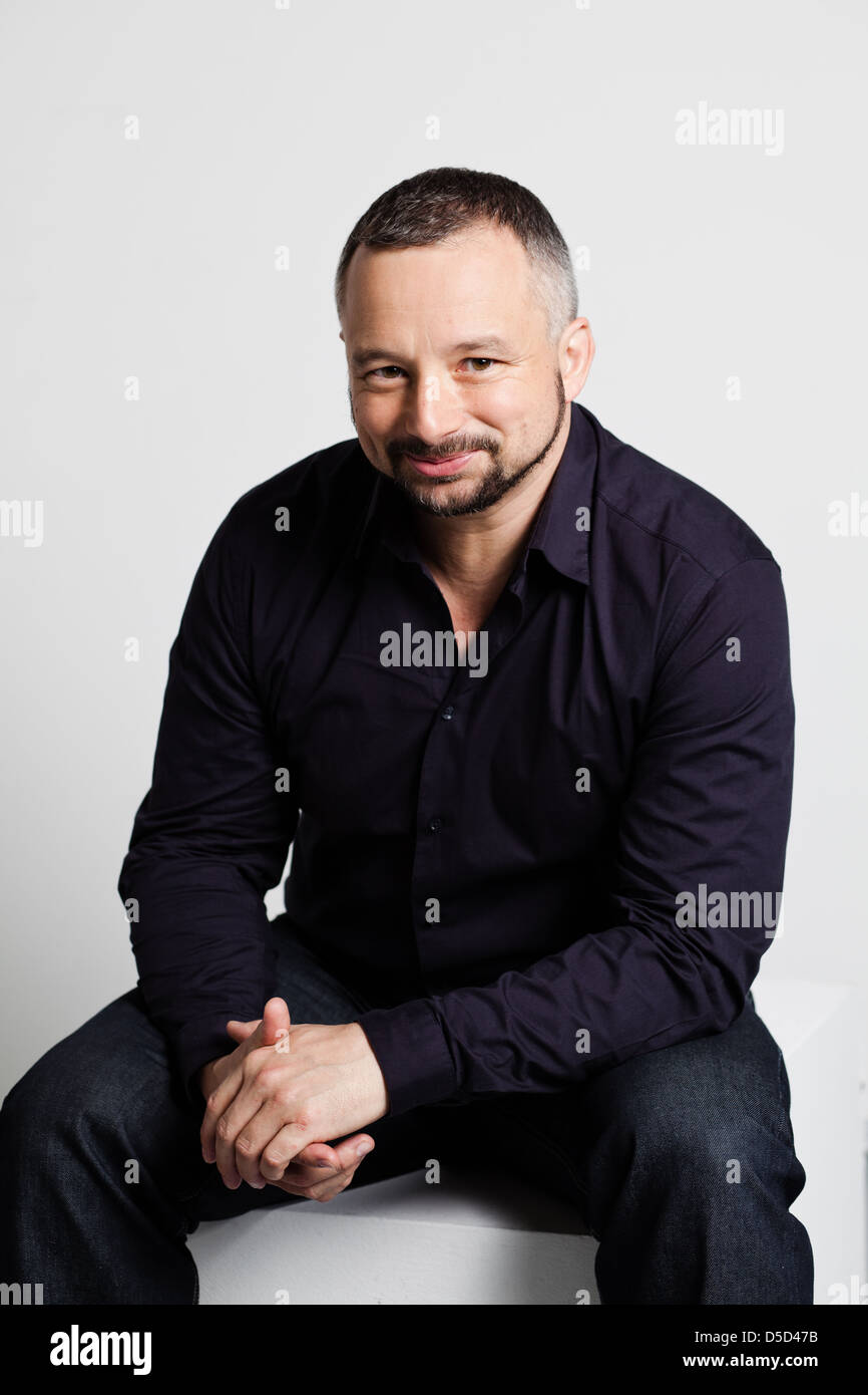 Roman Leitner Shamov at a photocall for ARD TV series 'Sechs auf einen ...