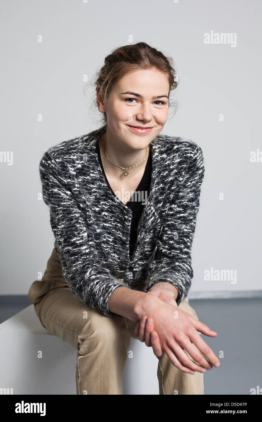 Llewellyn Reichman at a photocall for ARD TV series 'Sechs auf einen ...