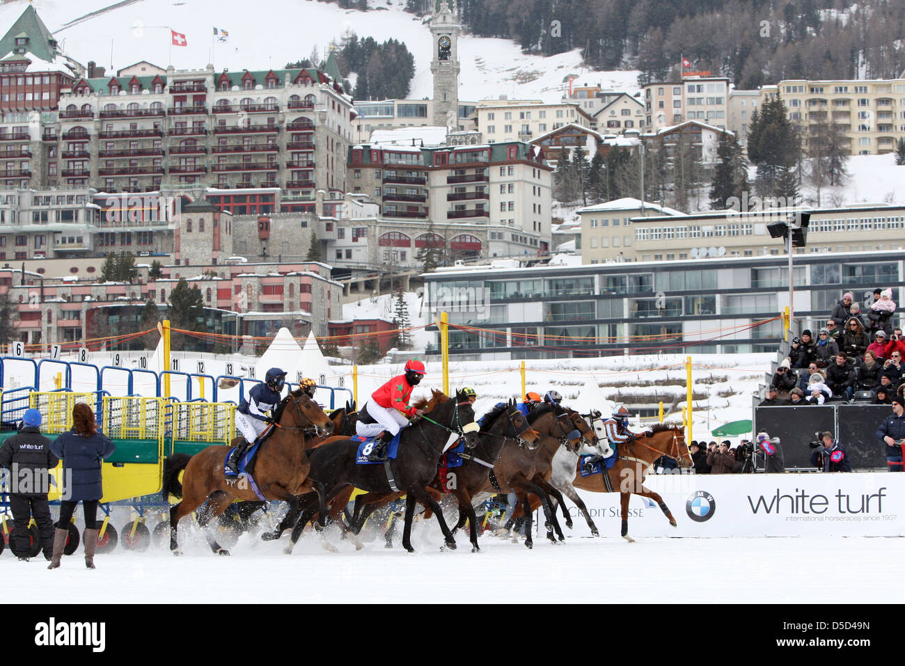 St moritz horse hi-res stock photography and images - Alamy