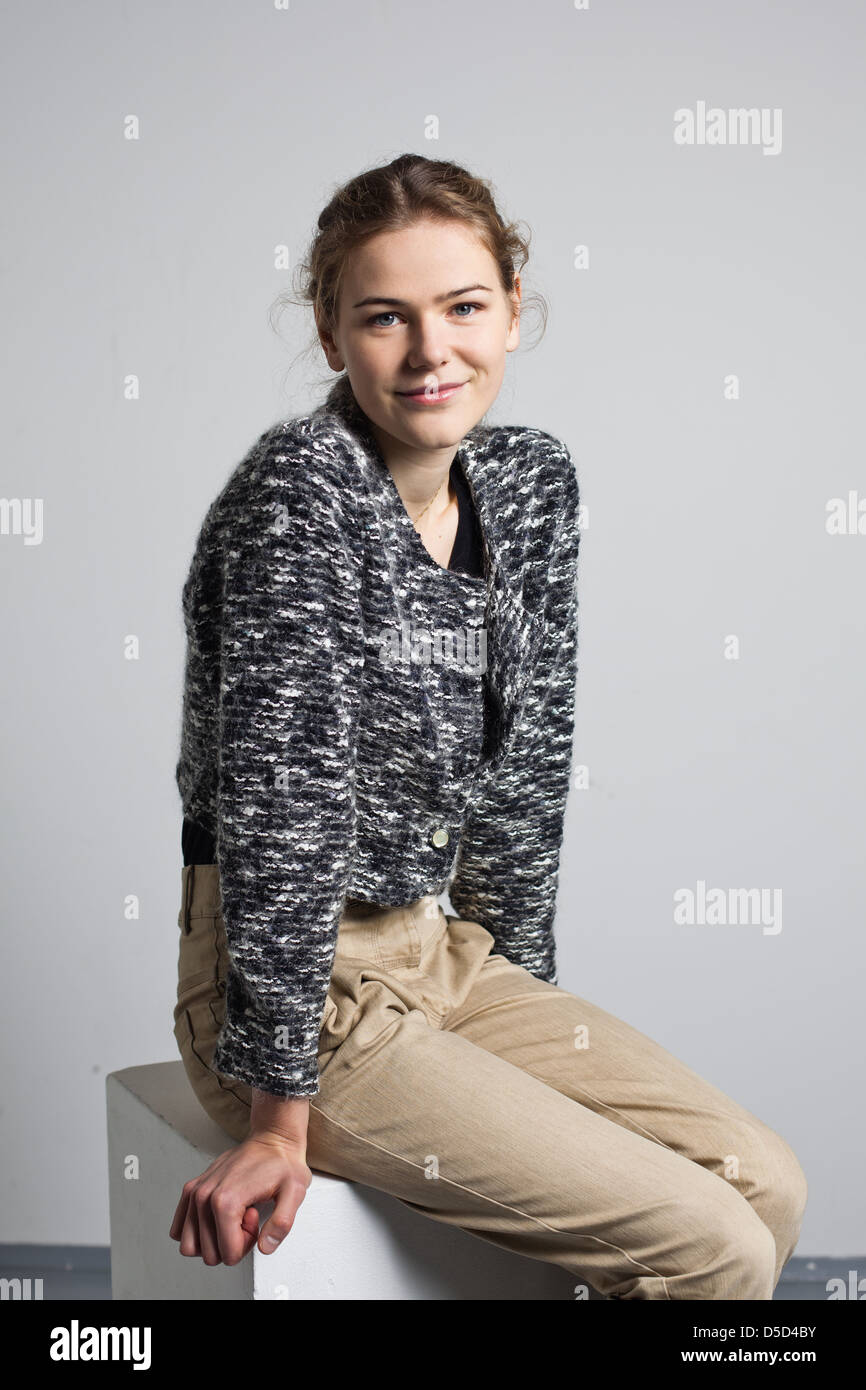 Llewellyn Reichman at a photocall for ARD TV series 'Sechs auf einen ...