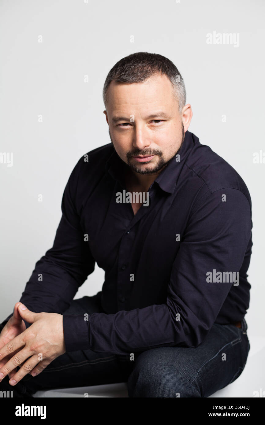 Roman Leitner Shamov at a photocall for ARD TV series 'Sechs auf einen ...