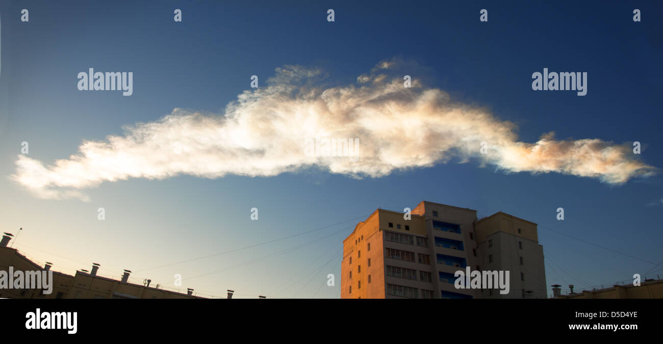 Chelyabinsk meteor event hi-res stock photography and images - Alamy