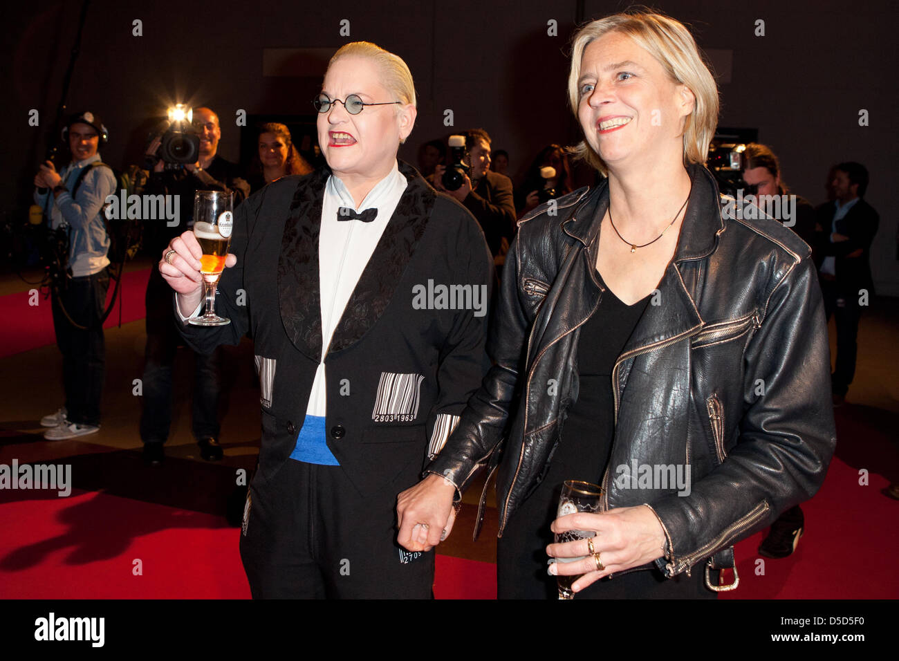 Hella von Sinnen, Cornelia Scheel, at Deutscher Comedypreis award at ...